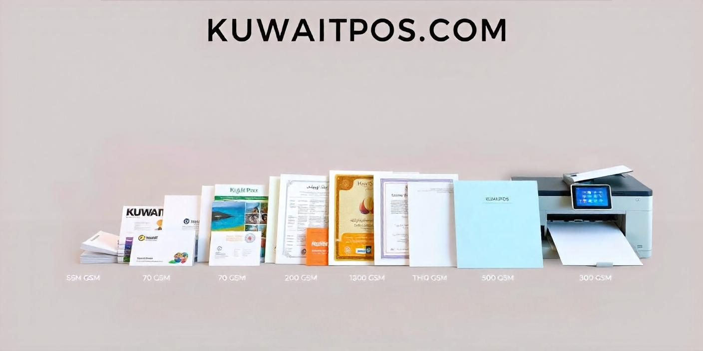 Paper Weight GSM Guide: Choose the Best Paper for Printing - Kuwait POS